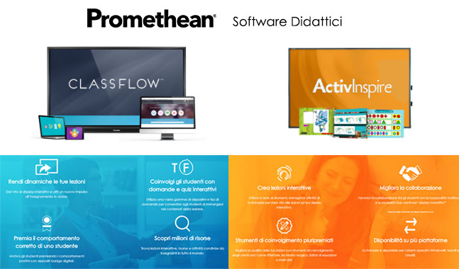 Ecco le soluzioni software di Promethean: ClassFlow e ActivInspire ...