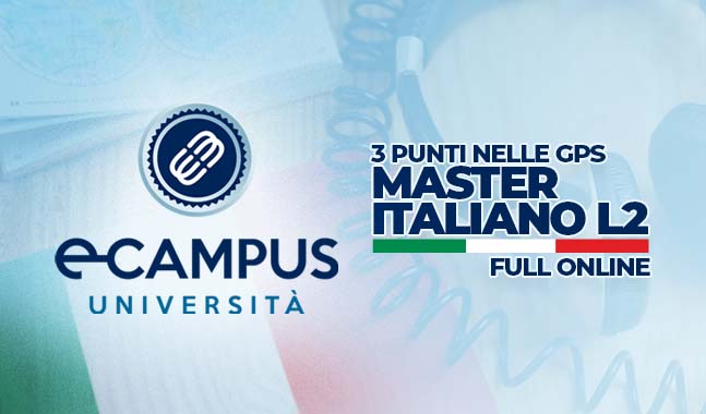 Master L2 full online per acquisire 3 punti nelle GPS e abilitarti in ...