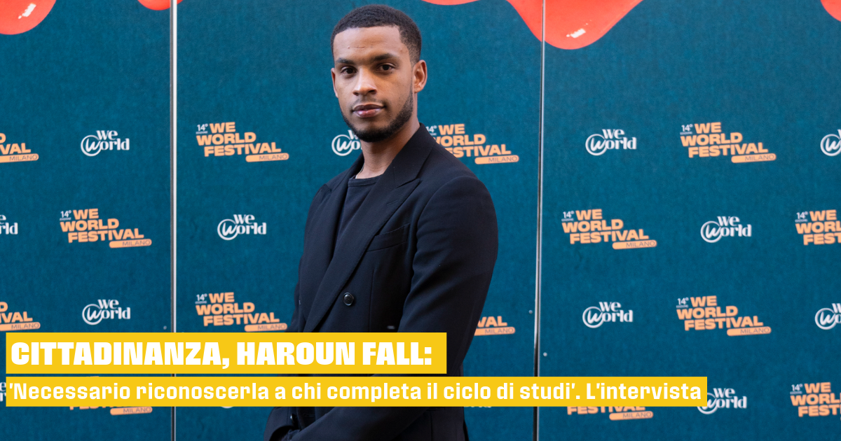 Cittadinanza, Haroun Fall: 'Necessario riconoscerla a chi completa il ...